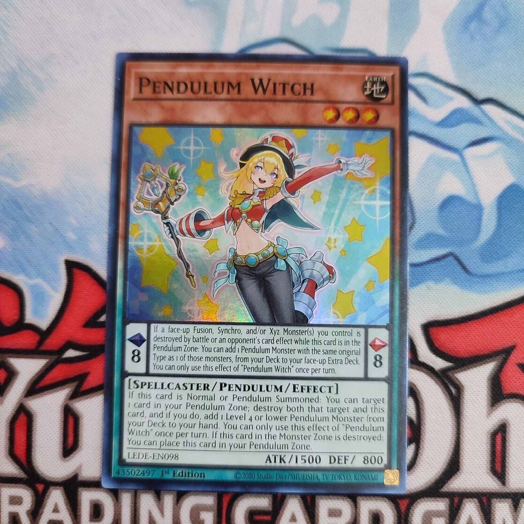 Jual yugioh pendulum witch LEDE super rare original | Shopee Indonesia