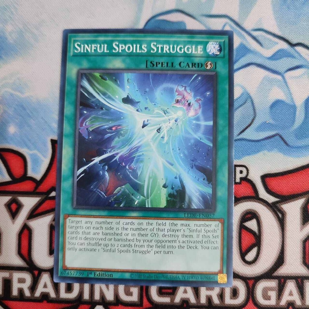 Jual yugioh sinful spoils struggle LEDE common original | Shopee Indonesia