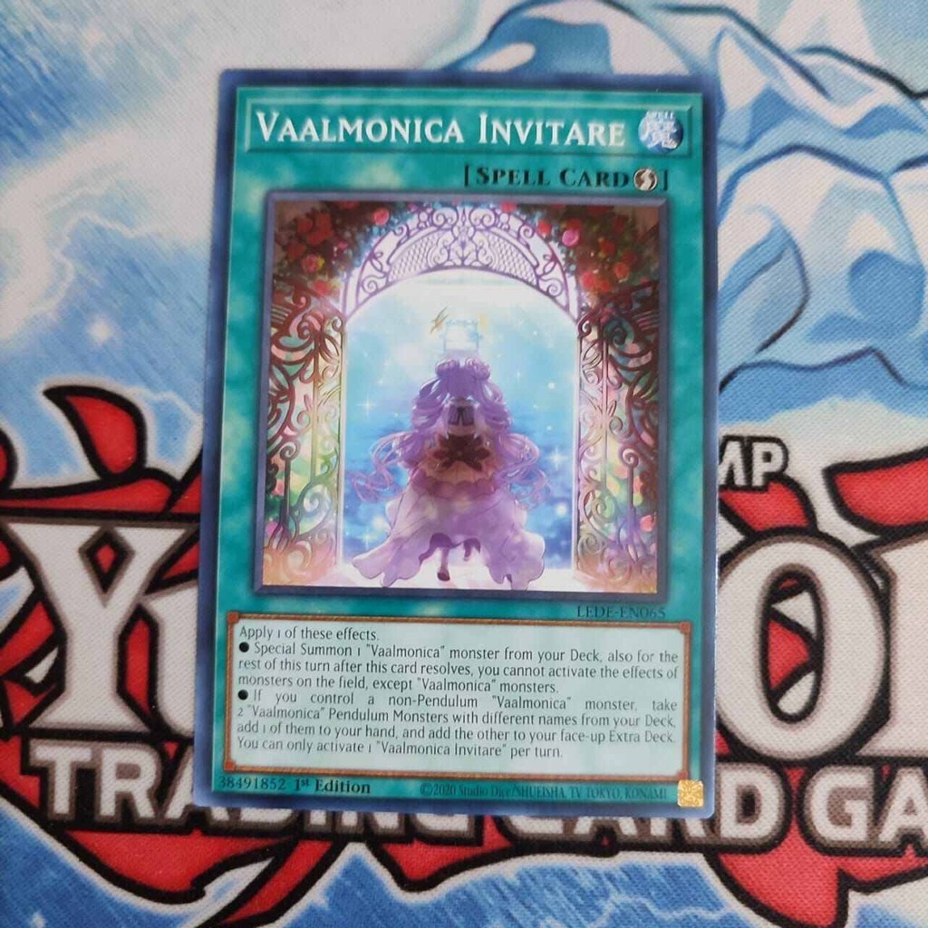 Jual yugioh vaalmonica invitare LEDE common original | Shopee Indonesia