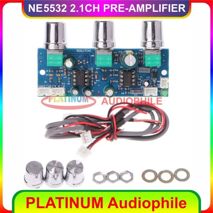 Jual Tone Control Ne5532 2.1Ch Stereo Pre Amplifier 2.1Ch Ne5532 ...