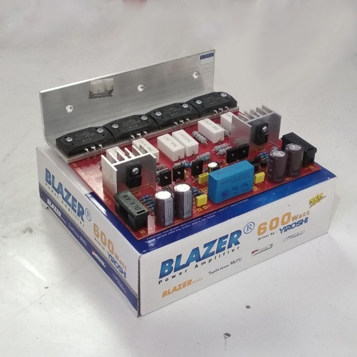 Jual Kit Power Amplifier Mono Blazer 600W Yiroshi Bell Bgr | Shopee ...