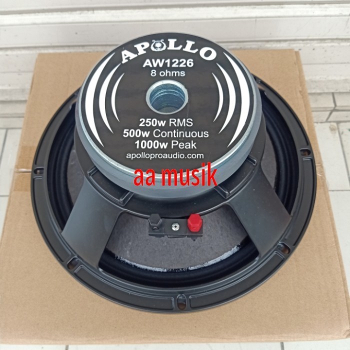 Jual Speaker Component Apollo Aw1226 Full Range 12 Inch | Shopee Indonesia