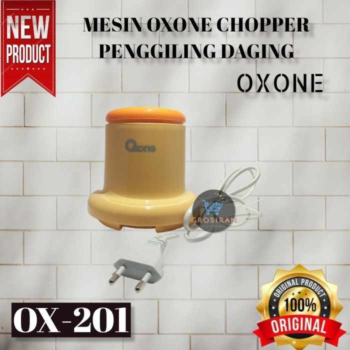 Jual Mesin Saja Oxone Cute Chopper Ox201 Ox 201 Penggiling Daging Bumbu | Shopee Indonesia