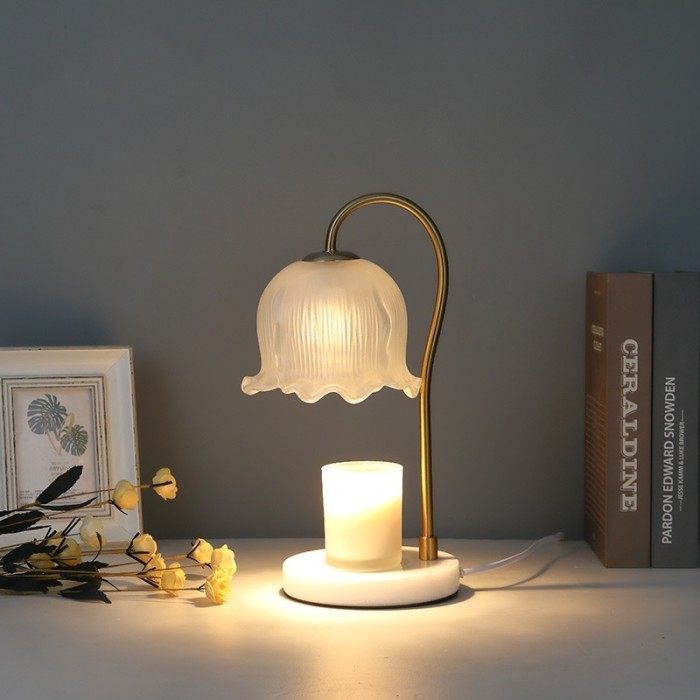 Jual Lampu Lilin Peleburan Aromaterapi Peleburan Marmer Eropa Romantis ...