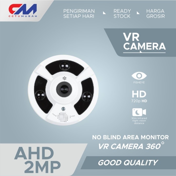 Jual Vr Cam Ahd Cctv 360 Panorama | Shopee Indonesia
