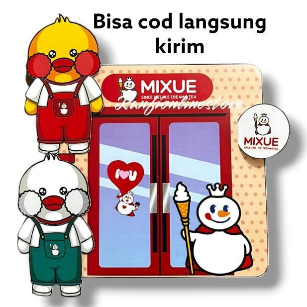Jual Paper Doll Bebek Mixue Paper Duck Mainan Kertas Edukatif Anak ...