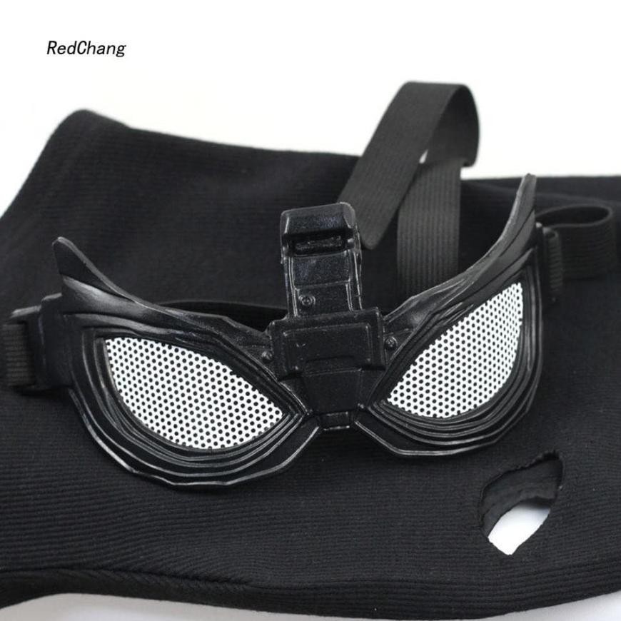 Jual BDC Topeng Cosplay Spiderman spider man stealth suit hitam ...