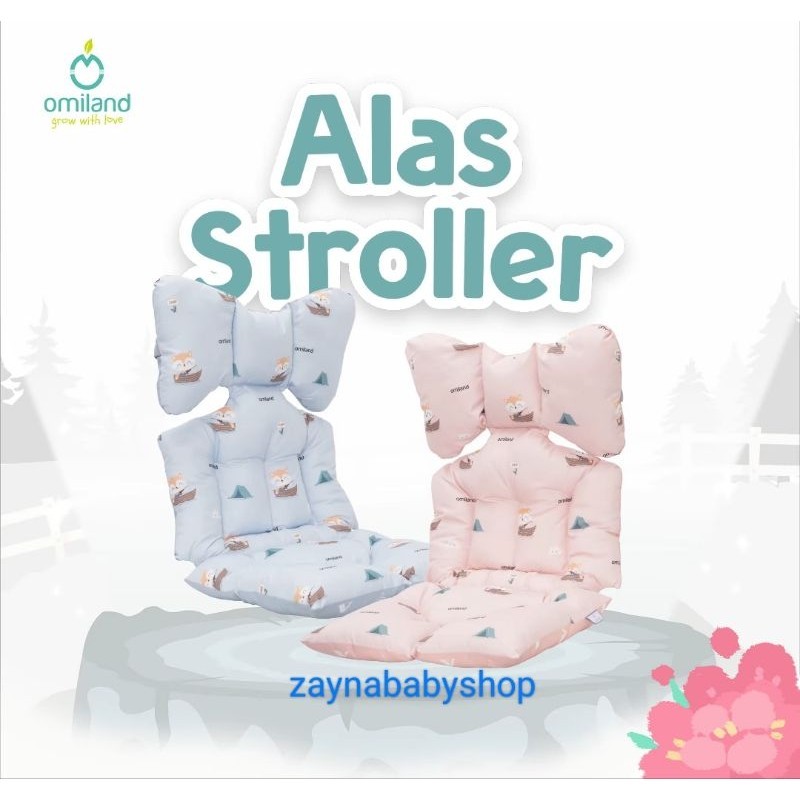 Jual Omiland Alas Stroller dan Bantal Dot Fox Series | Shopee Indonesia