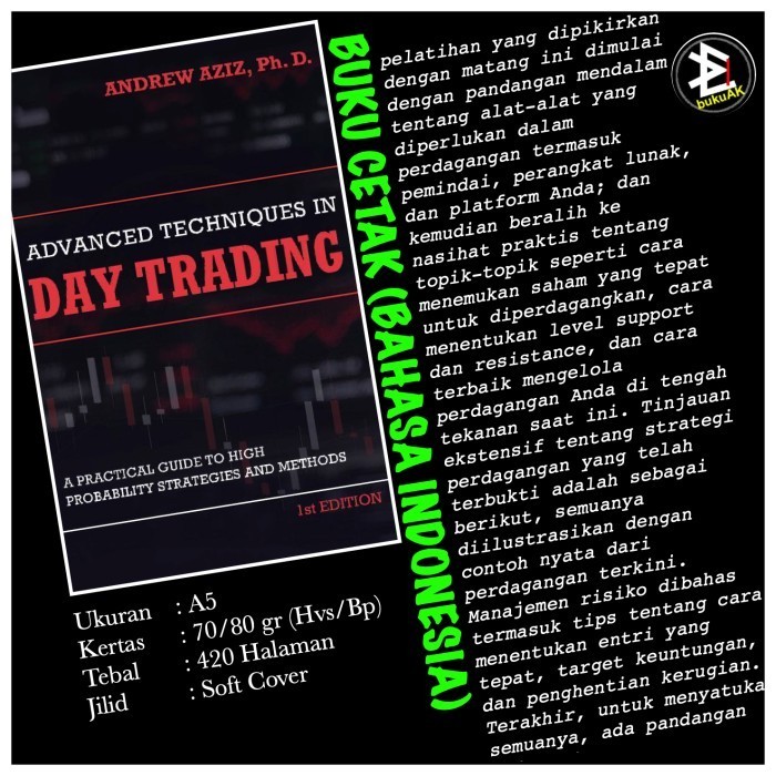 Jual Baru!! Advanced Tecques in Day Trading - Andrew Aziz Buku Cetak ...