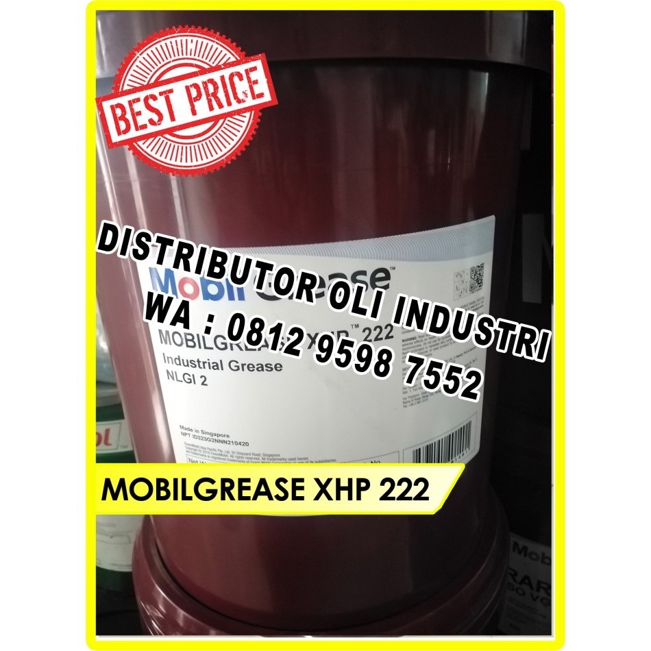 Jual Ready MOBILGREASE XHP 222 ( Original Exxon Mobil - 16 KG ...