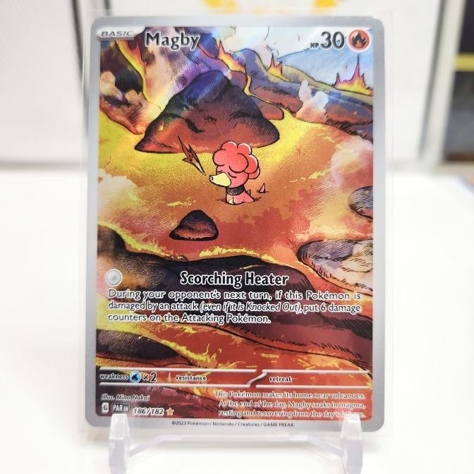 Jual MAGBY 186 IR - Paradox Rift (PARen) - Pokemon TCG English | Shopee ...