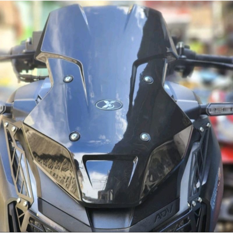 Jual WINDSHIELD VISOR WIND SHIELD HONDA ADV 160 ADV 150 X3 nemo ...