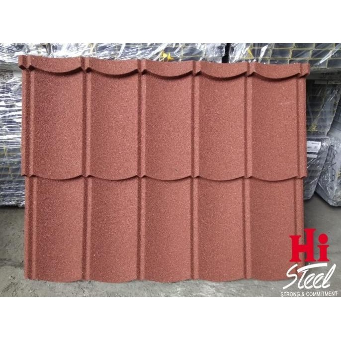 Jual Genteng Metal Pasir Multiroof 2 X 5 X 0.40 Mm - Pretty Maroon ...