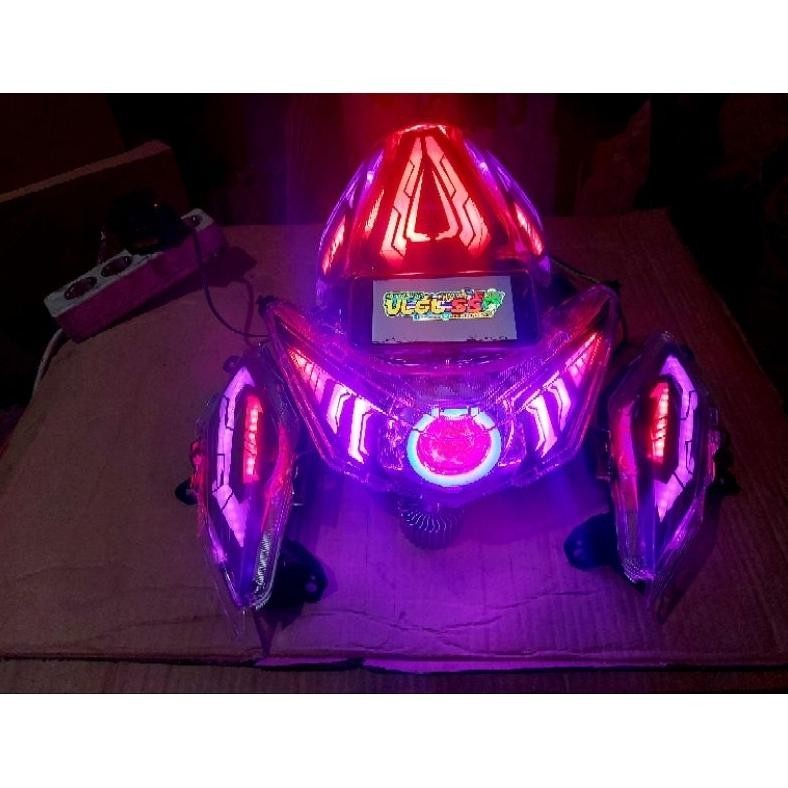 Jual paket lengkap hemat lampu beat new deluxe 2020-2023 custom lazy ...