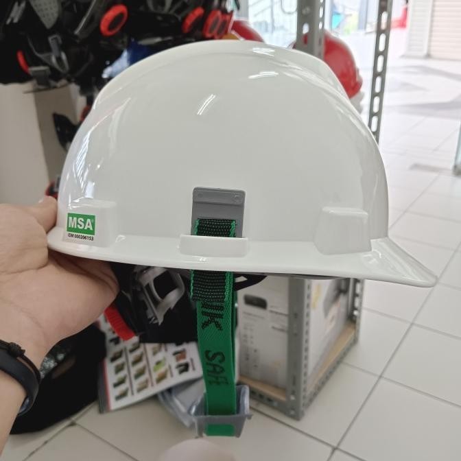 Jual Promo Helm Safety Msa Full Set / Helm Kerja Proyek Warna Putih ...
