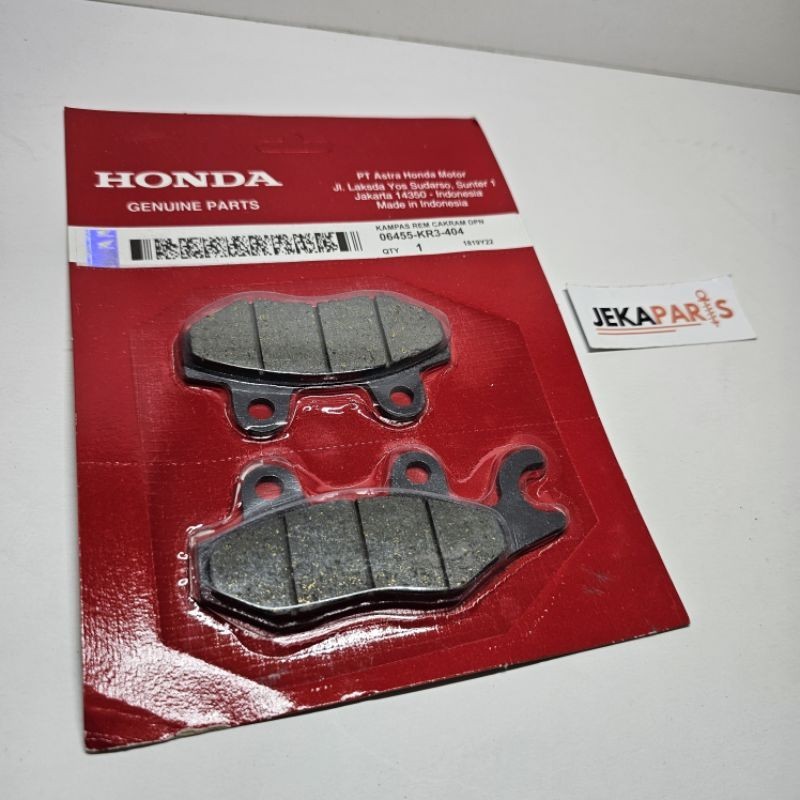 Jual Dispad Kampas Rem Cakram Depan Motor Supra X Grand Karisma Supra X ...