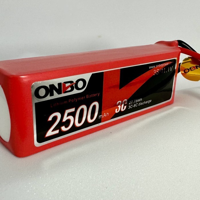 Jual Tersedia Lipo Transmitter Battery 3S 11.1V 2500Mah 3C Onbo Power ...