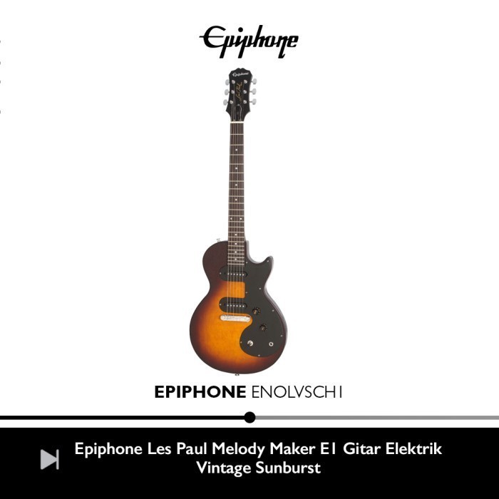 Jual Epiphone Les Paul Melody Maker E1 Gitar Elektrik - Vintage ...