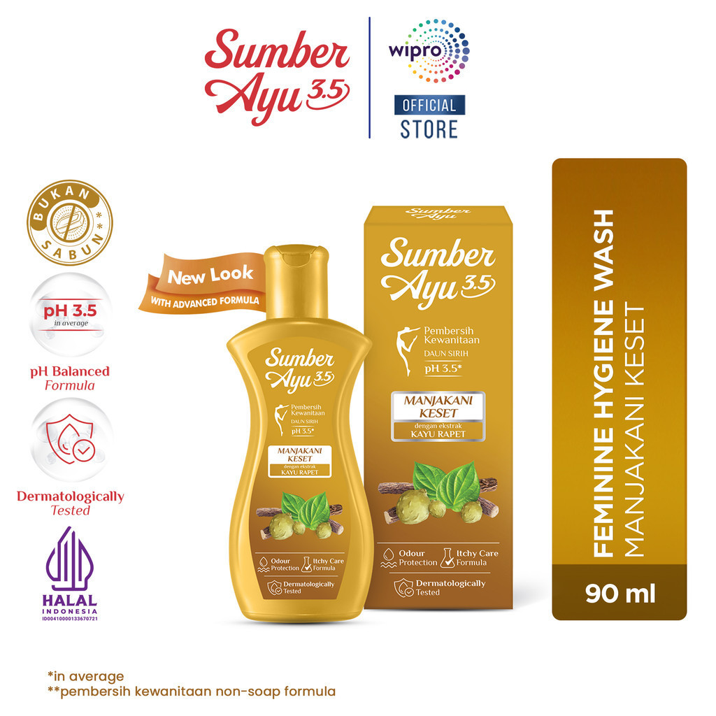 Jual Sumber Ayu Feminine Hygiene Wash Manjakani Keset - 90ml | Shopee ...