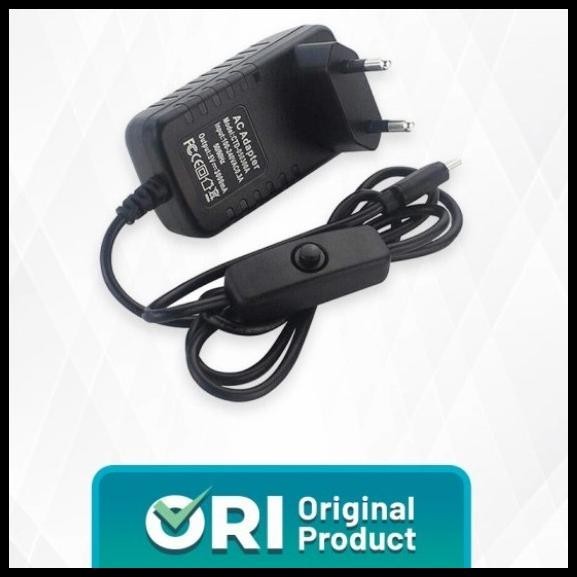 Jual TERMURAH ADAPTOR SWITCH 5V 3A ADAPTER USB C TYPE C 5V 3A RASPBERRY ...