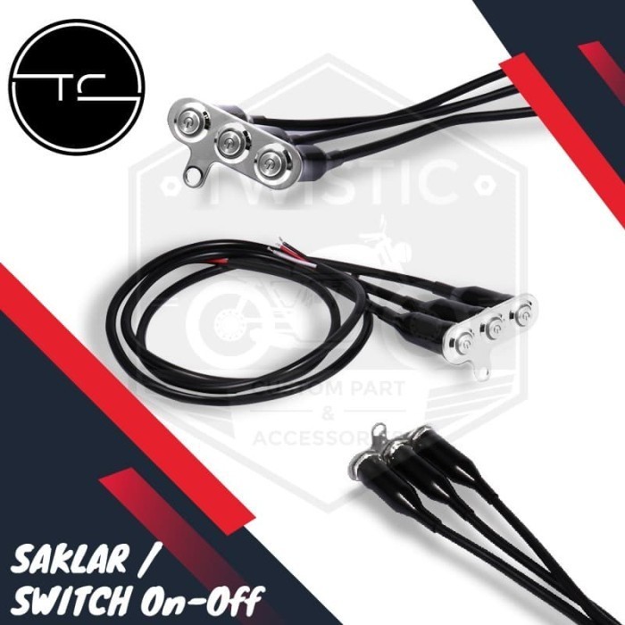 Jual Saklar Switch On Off Selfix Lampu Led Motor Custom Tambahan ...
