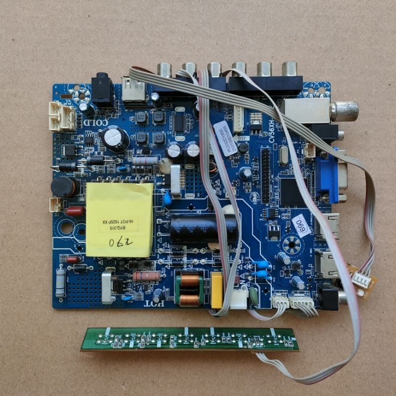 Jual mainboard mobo mb modul tv POLYTRON PLD32D1850 original cabutan ...