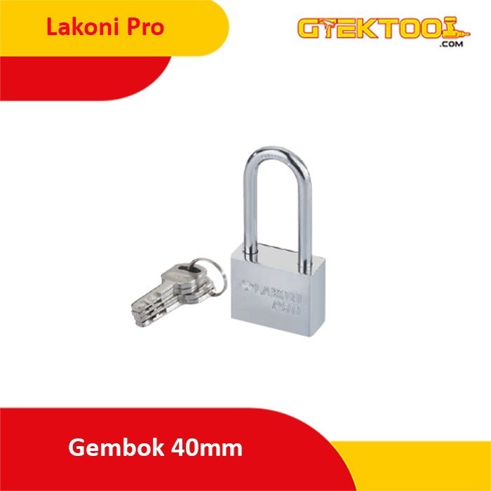 Jual Jetjo Tools Gembok 40mm Panjang Padlock Long Square 101536 ...