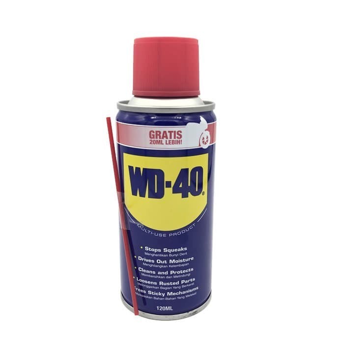 Jual WD40 / WD 40 120ml Pelumas Anti Karat Lubricant 120 ml WD-40 | Shopee Indonesia