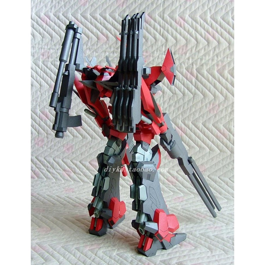 Jual diy papercraft pola armored core nineball jasmine paper zenyang22 ...