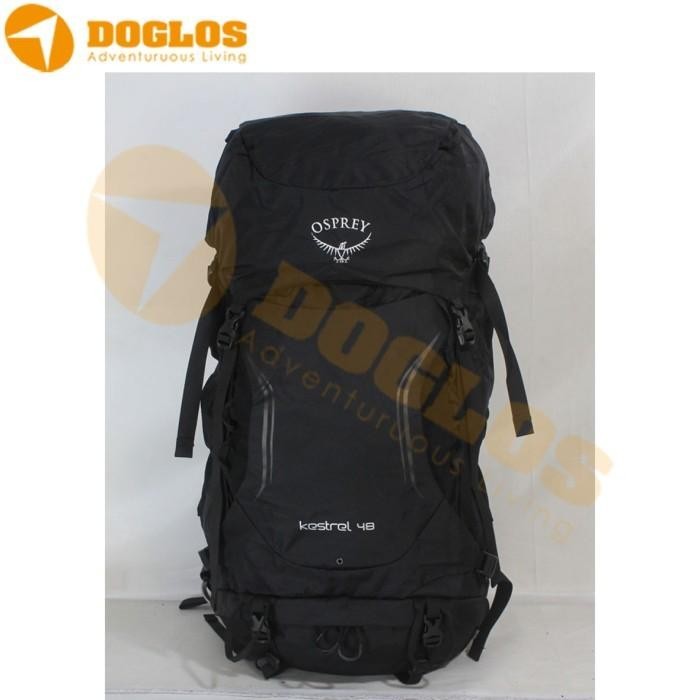 Jual TAS OSPREY CARRIER KESTREL 48 NEW BACKPACK GUNUNG HIKKING HITAM ...