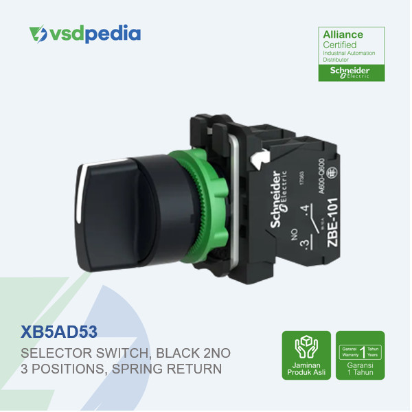 Jual Update!! SCHNEIDER SELECTOR SWITCH 3 POSISI XB5AD53 | Shopee Indonesia