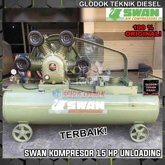 Jual SWAN AIR COMPRESSOR (S SERIES) SWP-415, 15 HP | Shopee Indonesia