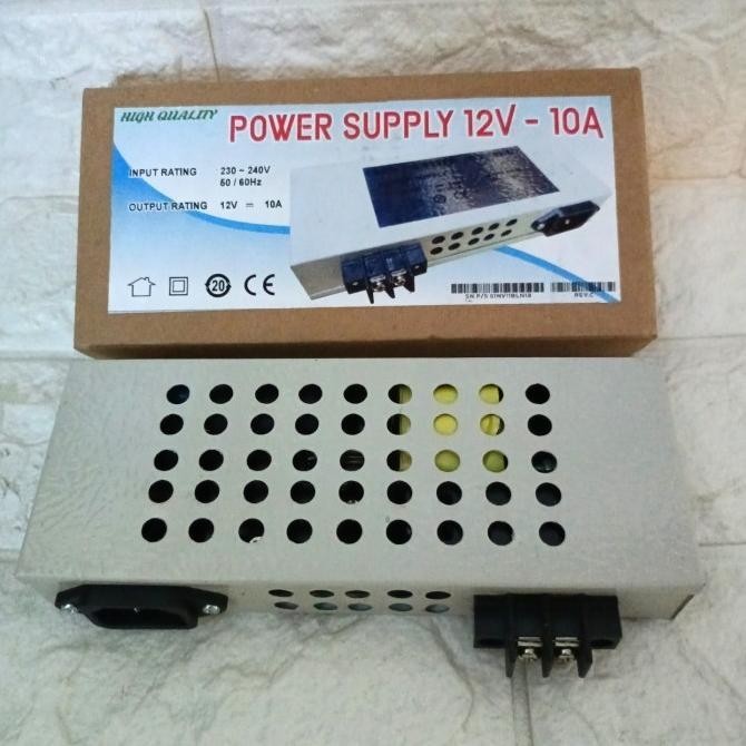Jual adaptor 12v 10A powersupply power supply smps 12v 10 amper Carestaresti | Shopee Indonesia