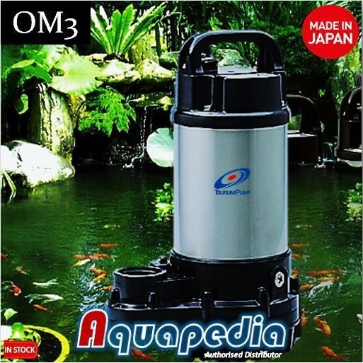 Jual TSURUMI OM3 POMPA CELUP KOLAM SUBMERSIBLE LANDSCAPE PUMP JAPAN | Shopee Indonesia