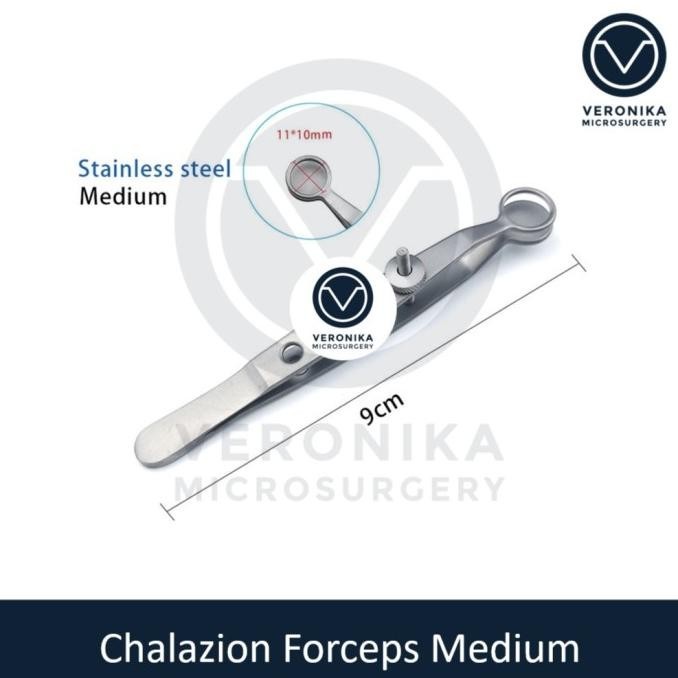 Jual Terbaru Chalazion Forceps Medium / Penjepit Kelopak Mata Kalazion ...
