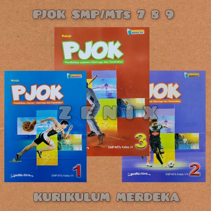 Jual Buku Pjok Penjasorkes SMP MTs Kelas 7 8 9 VII VIII IX 1 2 3 Kurikulum Merdeka Original ...