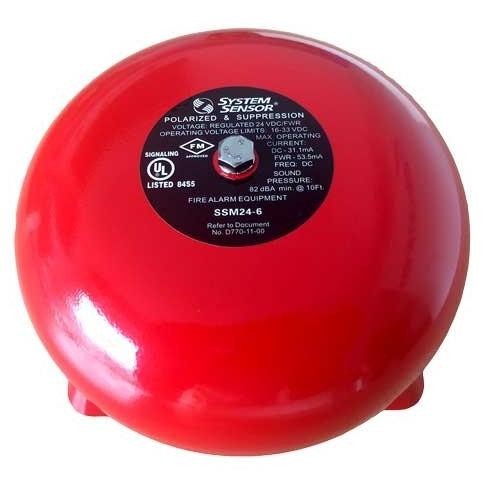 Jual System Sensor Fire Alarm Bell Notifier Ssm24-6 Alarm Kebakaran ...