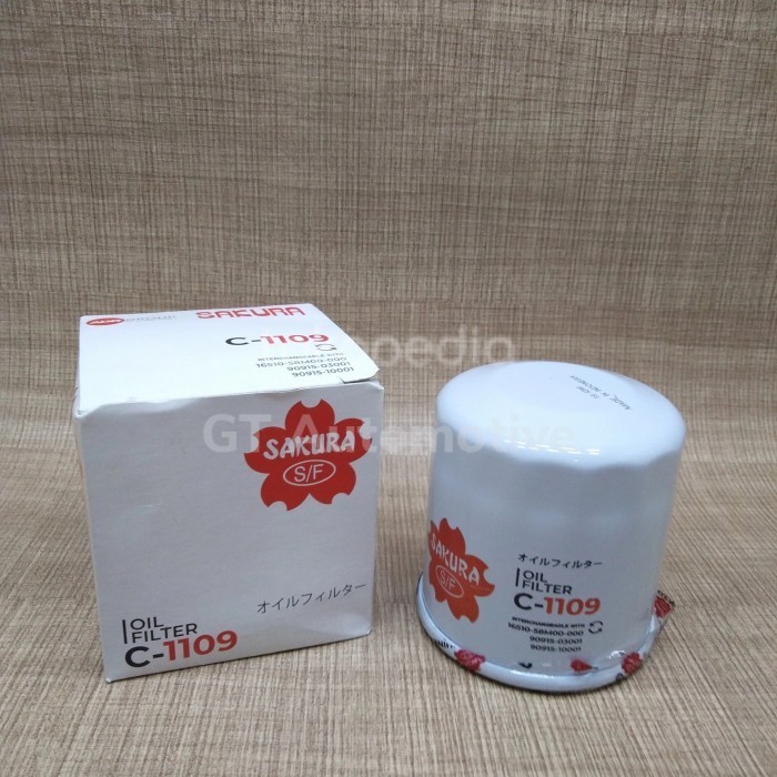 Jual :::::::] Filter Oli Sakura C-1109 Original Toyota Yaris Vios ...
