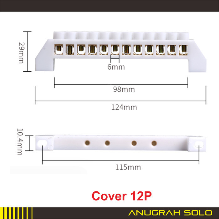 Jual ^^^^^] Terminal Grounding Busbar dengan Isolasi Terminal Arde ...