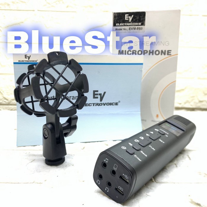 Jual Mic Recording Electro Voice Evm 980 Original For Popcast - Live ...