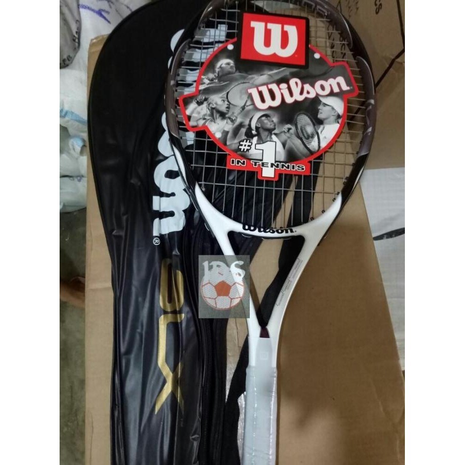 Jual Raket Tenis Wilson Blx + Senar (Free Tas+Grip) | Shopee Indonesia