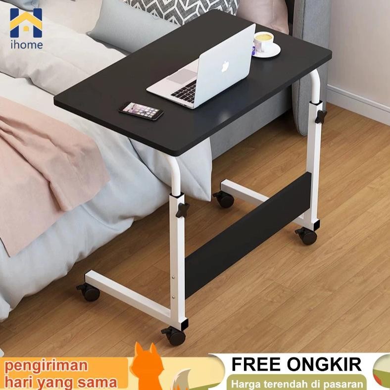 Jual Meja Laptop Adjustable Meja Laptop Roda Meja Kerja Portable Meja ...