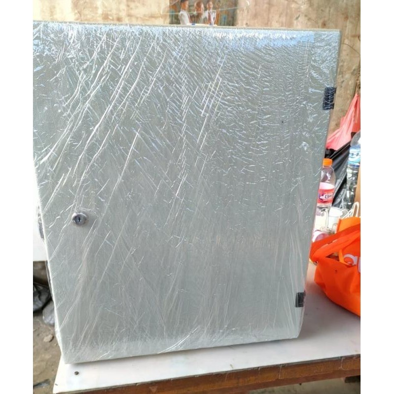 Jual Box Panel 40X50X20 Plat 1,2Mm (Engsel Hitam & Pintu Luar) | Shopee ...