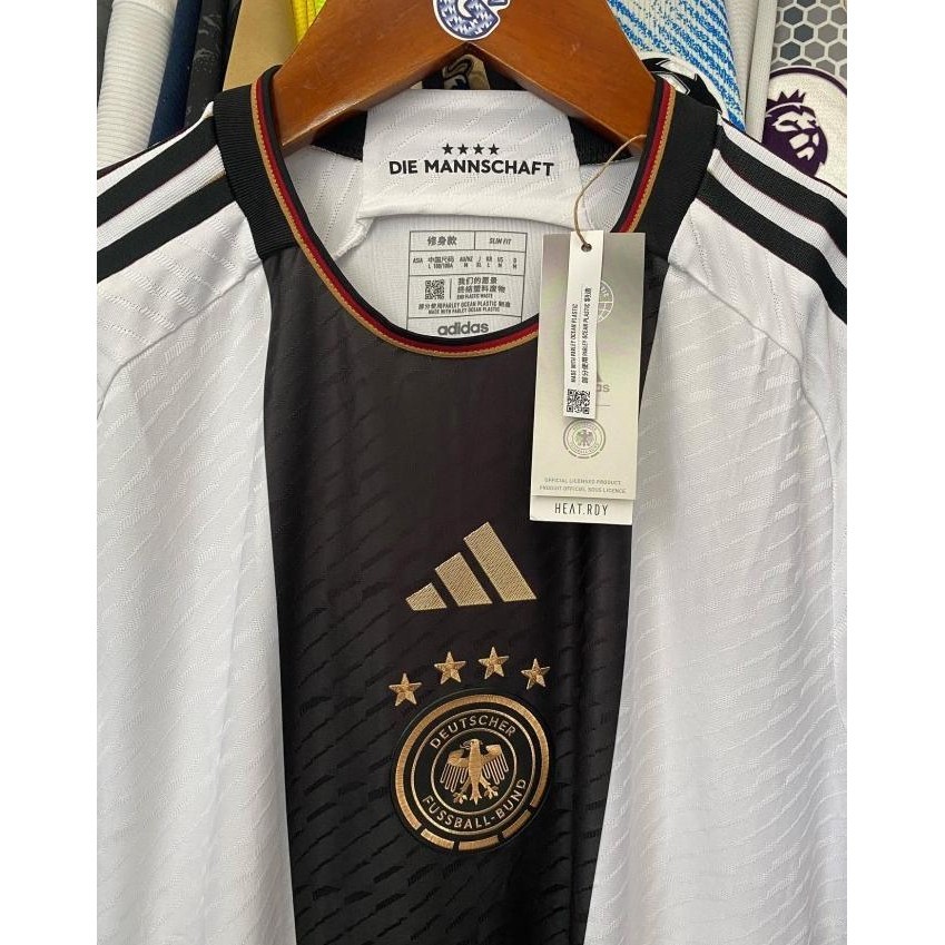 Jual Jersey Germany Jerman Original Home Authentic Player World Cup 2022 New!! | Shopee Indonesia