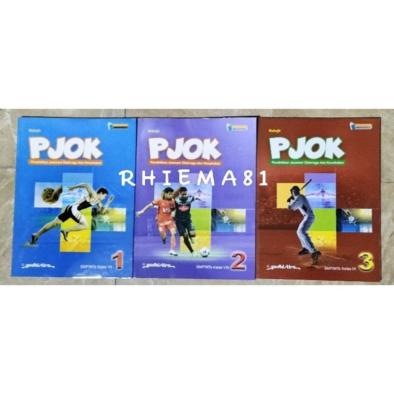 Jual PJOK Kelas 1 2 3 SMP/MTS Kurikulum Merdeka - Yudhistira | Shopee ...