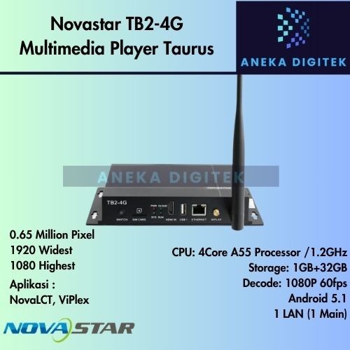 Jual Novastar Taurus TB2 TB2-4G Multimedia Player LED Videotron ...