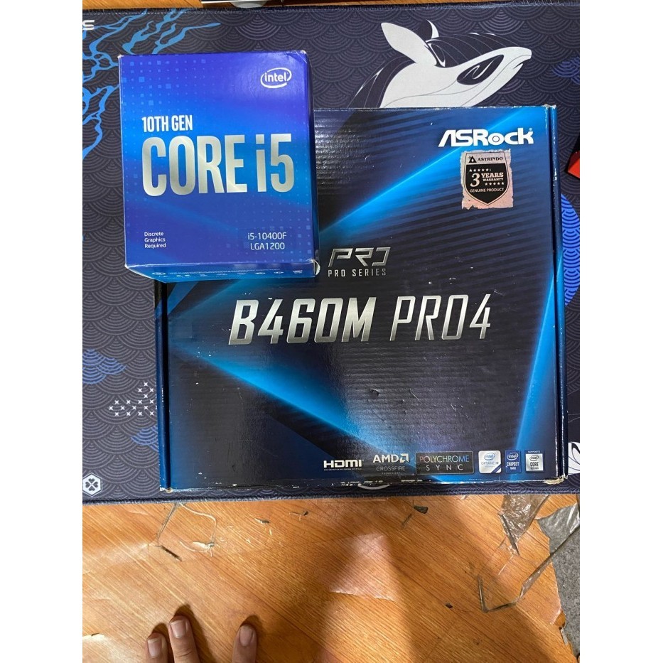 Jual PAKET I5 10400F DAN ASROCK B460 PRO 4 TERMURAH | Shopee Indonesia
