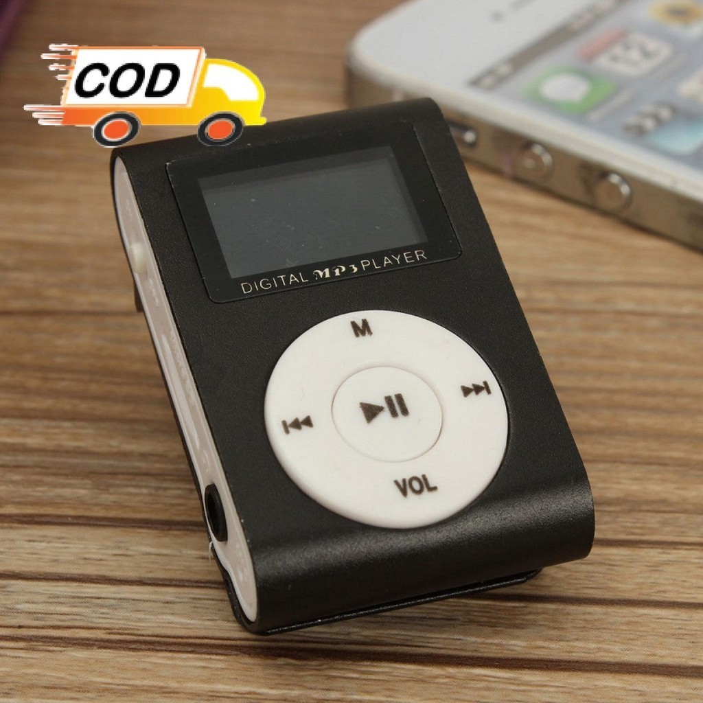 Jual MP3 Player Digital LCD Micro SD 64Gb Pemutar Musik Lagu | Shopee ...