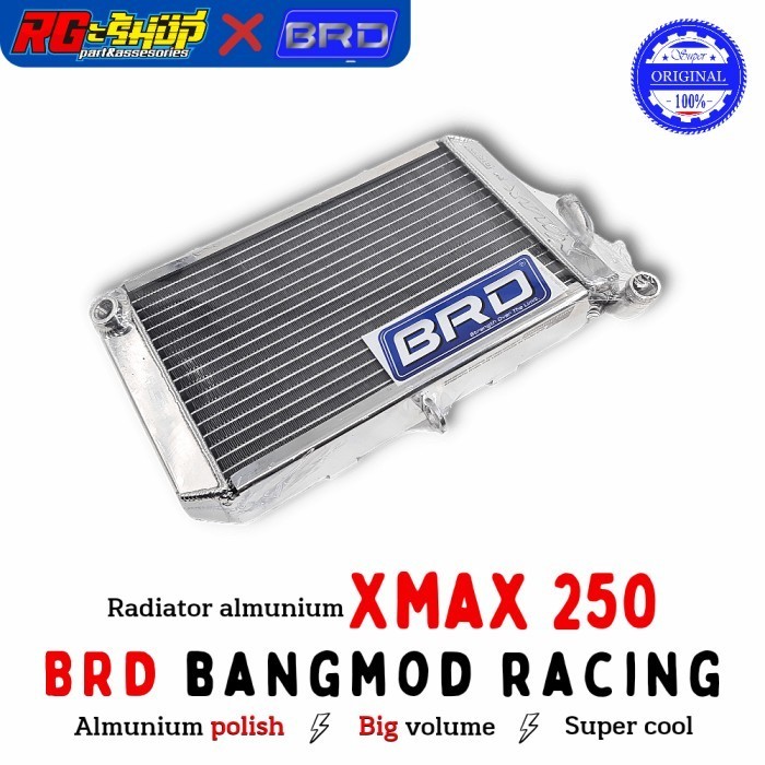 Jual RADIATOR ALMU/ALMUNIUM YAMAHA XMAX BRD THAILAND | Shopee Indonesia