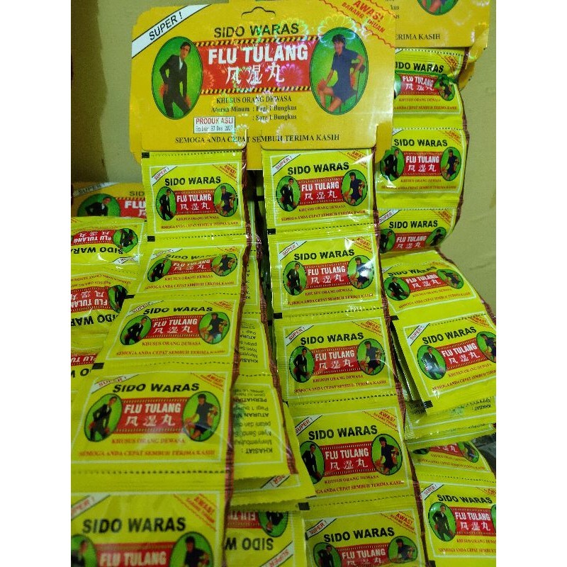 Jual Paket 50 hanger Sidowaras flu tulang original | Shopee Indonesia
